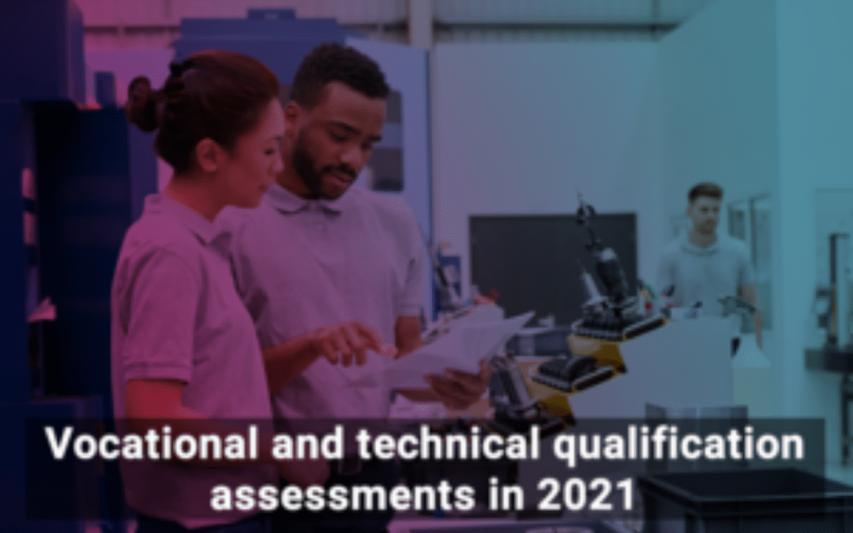 Vocational and technical qualification assessments in 2021 - FIS