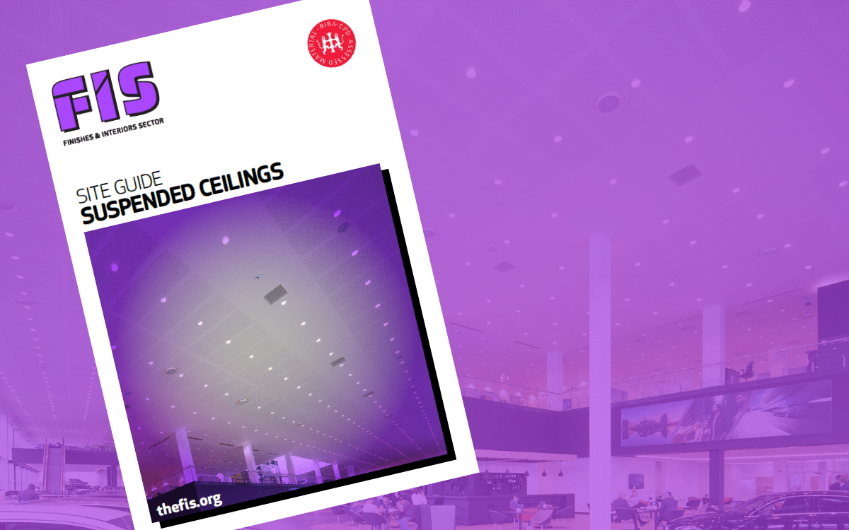 FIS Updates Site Guide for Suspended Ceilings - FIS