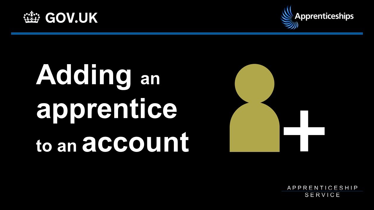 Setting up a "My Apprenticeship" account - FIS